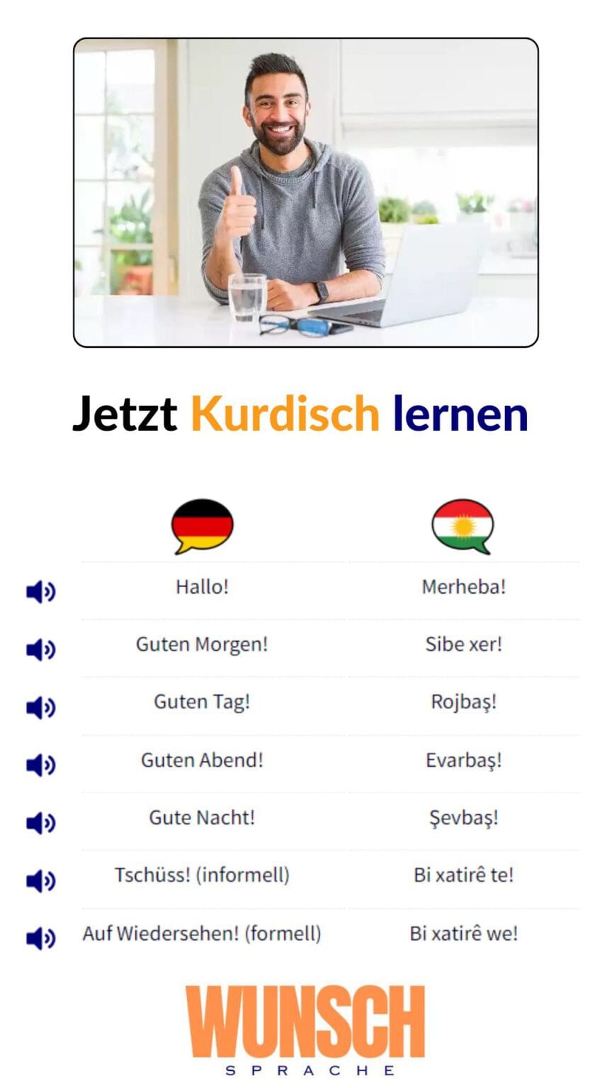 Kurdisch lernen - wunschsprache.de