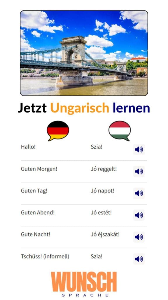 ðŸ‡ðŸ‡º Ungarisch lernen - wunschsprache.de ðŸ‡ðŸ‡º Ungarisch lernen - wunschsprache.de