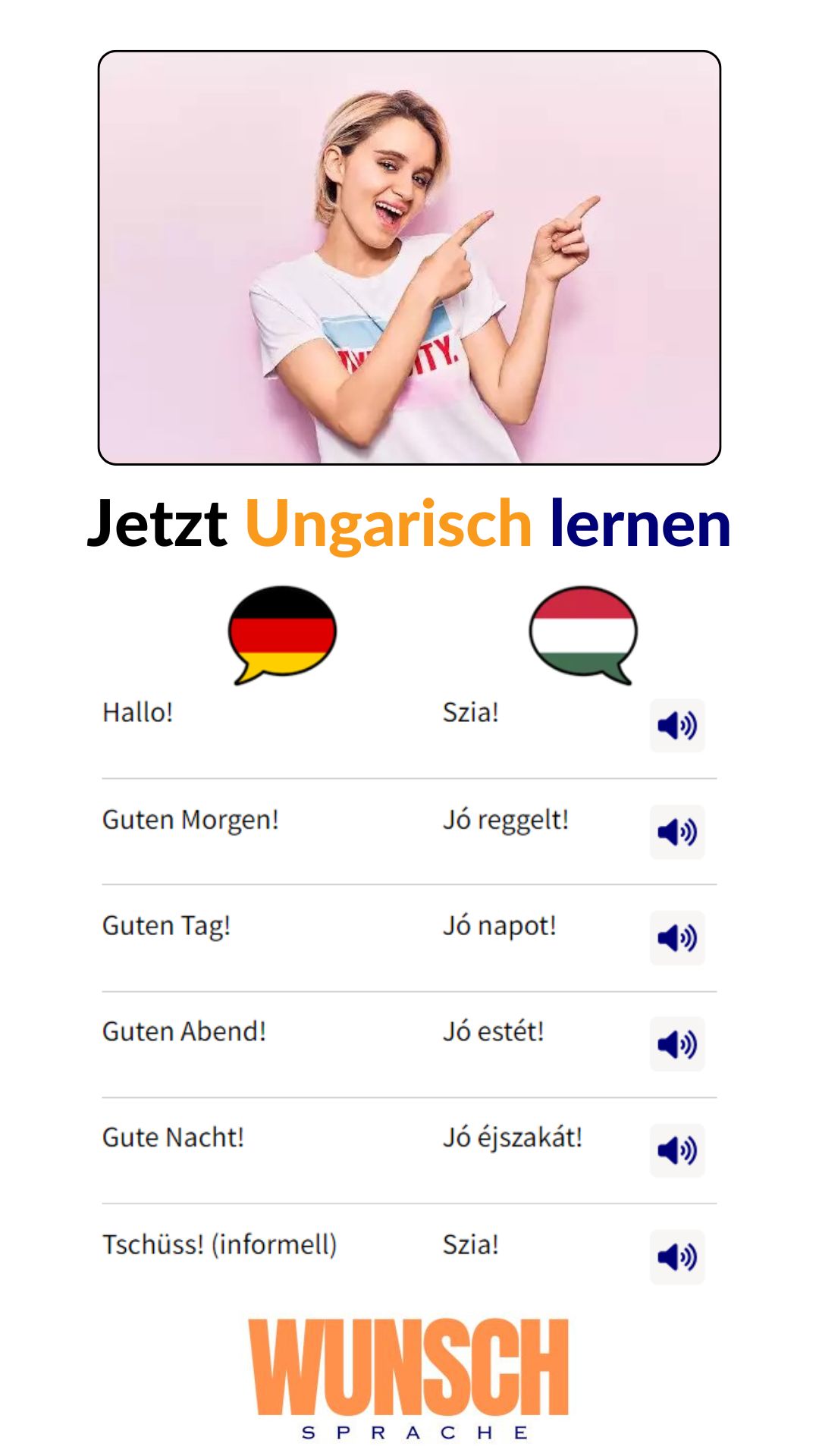 🇭🇺 Ungarisch lernen - wunschsprache.de